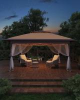 China Experience the Future of Outdoor Living with Aluminum Patio Pergola's Modular Expansion and Smart Integration for sale