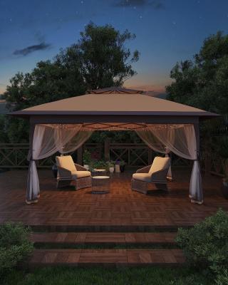 China Experience the Future of Outdoor Living with Aluminum Patio Pergola's Modular Expansion and Smart Integration for sale