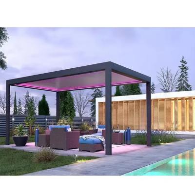 China UV Protection Aluminum Louver Gazebos for Every Space for sale