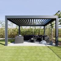 China Backyard Aluminum Patio Pergola Customizable And Strong for sale