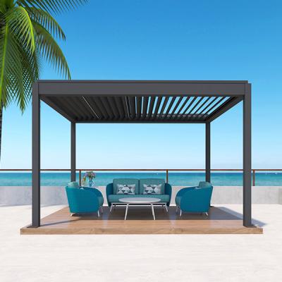 China Expand Your Business Outdoors | Metal Pergola with Retractable Roof for sale