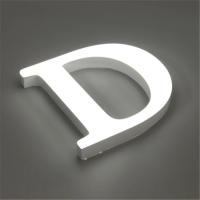 China Custom LED Frontlit Sign Stainless Steel Acrylic Weather Proof 12V 20A for sale