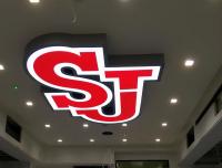 China Custom LED Frontlit Sign Letters Stainless Steel Acrylic 12V 20A for Business for sale