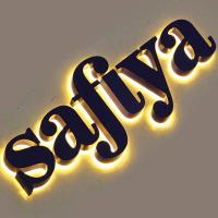 China Customization Size Led Backlit Sign Backlit Logo Sign Various Colors for sale