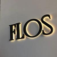 China High Strength LED Backlit Sign Stainless Steel Frame Custom Size 12V 20A for sale