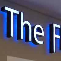 China Customizable Led Frontlit & Backlit Sign Back Lit Logo Sign Antirust for sale
