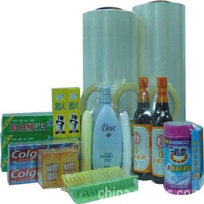 China Clear Plastic Roll POF Shrink Packing Film Centerfold Polyolefin Shrink Film For Daily Necessities for sale