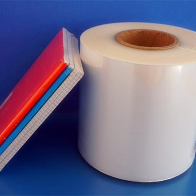 China Custom Size Center Fold ( CF ) Polyolefin Shrink Wrap Film For Exercise Book for sale