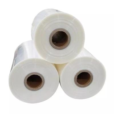 China Tear Resistance Polyolefin Heat Shrink Film Roll POF Shrink Wrap Film For Tape for sale