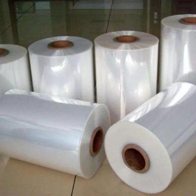 China 300 / 600mm Centre Folded Multi Layer Polyolefin Roll POF Shrink Wrap Film For Filter for sale