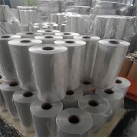 China Excellent Shrink Property 12μM 15μM 19μM 25μM 30μM POF Retractable Film Polyolefin Shrink Film Roll For Thread for sale
