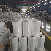 China Light Weight Dampproof Transparent Polyolefin Plastic Wrap Roll Foil For Pesticide for sale