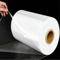 China POF Material Custom Centerfold Polyolefin Shrink Fim Plastic Packaging Rolls For Drinks for sale