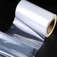China Moistureproof Transparent Glossy Centerfold Polyolefin Shrink Film For Packing for sale