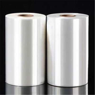 China Transparent High Gloss Poliolefina / POF Shrink Roll Film For Gift Box for sale