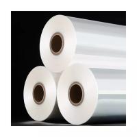 China Superior Strength Clear Half Tube POF Shrink Roll Foil For Paper for sale