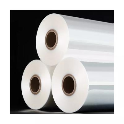China Superior Strength Clear Half Tube POF Shrink Roll Foil For Paper for sale