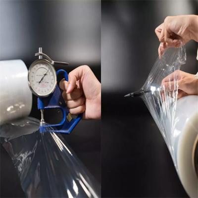 China Super Clarity Thin Double Layer POF Plastic Film Shrink Wrap Film For Snack for sale