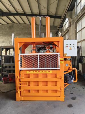 China Hydraulic Drive Vertical Baler Manufacturers  Hydraulic Waste Paper Baler  11-15kw/Hr for sale