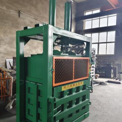 China PLC Semi Automatic Waste Paper Baler Machine With Auto Wire Threading And 60 Ton Hydraulic Pressure for sale