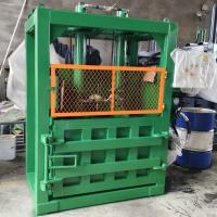 China PLC Semi Automatic Waste Paper Baler Machine With Auto Wire Threading And 60 Ton Hydraulic Pressure for sale