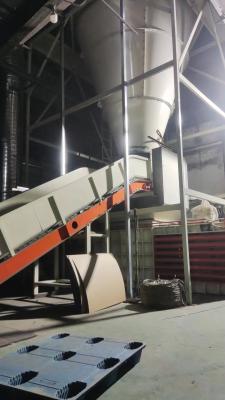 China Garbage Station Paper Compactor Horizontal Hydraulic Baler with 120T Pressure Delta PLC and Double-Blade Cutter for sale