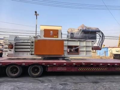 China High Capacity Waste Paper Baler With 10-18 Tons/Hour 25Mpa Pressure 90 Kw for sale