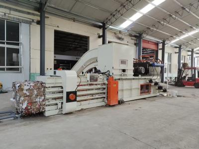 China 100% Automatic Paper Baler With PLC Touch Screen Control 4-12Tons/Hour Capacity for sale