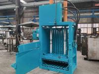 China Space Saving Vertical Paper Baler With Compact Footprint Easy Installation for sale
