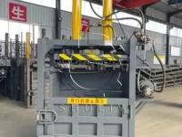 China Compact Size Hydraulic Vertical Baler  Plug And Play Installation Automatic Paper Baler for sale