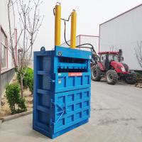 China 380V 2.2kW Waste Vertical Paper Baler Safety with 350kg Weight for sale