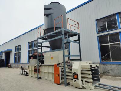 China Space Saving Vertical Hydraulic Waste Compactor With 10-60 Tons Compression Force for sale