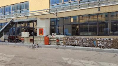 China Industrial Hydraulic Automatic Paper Baler Compactor Heavy Duty Hydraulic System for sale