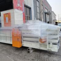 China PLC Control Automatic Waste Paper Baler  2-6 Tons/Hour Capacity With Touch Screen for sale