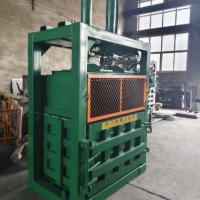 China Hydraulic Waste Recycling Baler Machine  400-1200 Kg Bale Weight For High Throughput Capacity for sale