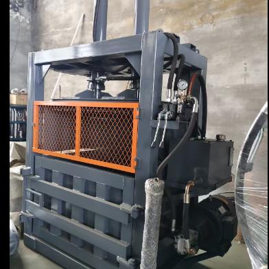 China Integrated Conveyor Hydraulic Metal Baler Machine Automatic Baling Cycle for sale