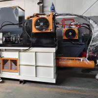 China New Automatic Paper Baler Hydraulic Waste Compactor With 20-80 Tons Compression Force for sale