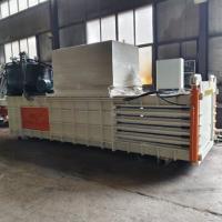 China Two Ram Automatic Paper Baler Horizontal Baling Press Machine 8-20 Tons/Hour for sale