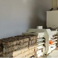 China Diesel Engine Version Wheat Straw Press Machine Adjustable Bale Density IOS 9001 for sale