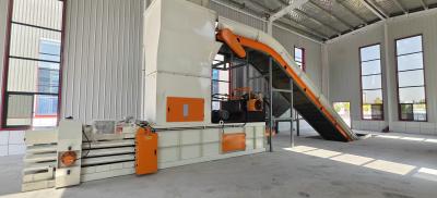 China Mini Hydraulic Baler Machine with 5-30 Tons Compression Force, Ultra-Compact Size, and 220V Plug-In Operation for sale