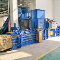 China Industrial Wheat Straw Press Machine PLC Automatic Control For High Density Bales for sale
