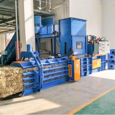 China Industrial Wheat Straw Press Machine PLC Automatic Control For High Density Bales for sale