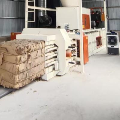 China 10-12t/H Capacity Recycling Baler Machine 37kW Motor For Automatic & Manual Operation for sale