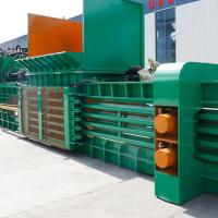 China Compact Hydraulic Waste Paper Press Machine 380V/50Hz PLC Control for sale