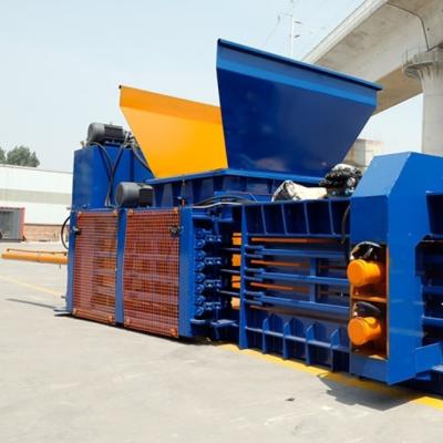 China Vertical Hydraulic Baler 6 Bales/H Efficienc 15kW Motor For Waste Paper Press for sale