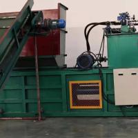China Manual vertical baling machine With 5.5 KW Motorpower And 4 Bales/H Efficiency Energy Saving for sale