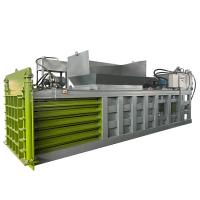 China Scrap Vertical Paper Baler With PLC Control Energy Saving 10t/H-15t/H Capacity for sale
