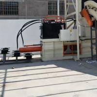 China Adjustable Vertical Baler Hydraulic Baling Press Machine High Strength Steel Frame for sale