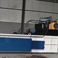 China ABS Material Waste Paper Extruder Baler with 300 Meters Visual Range and 50-150 kg Bale Weight for sale