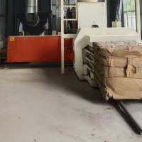 China Semi Automatic Waste Paper Baler with Electric Motor and D280*2500mm Main Press Cylinder for sale